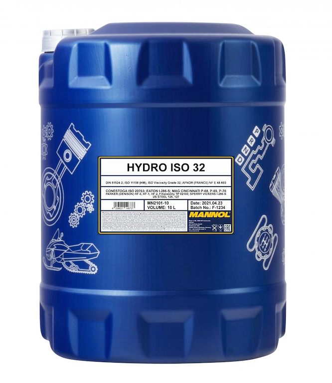 Premium industrijsko ulje Mannol HYDRO ISO 32 10L