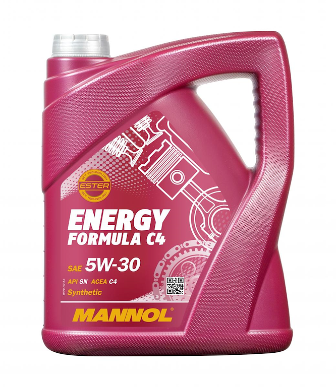 Motorno ulje Mannol ENERGY FORMULA C4 5W30 5L