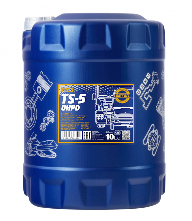 Motorno ulje Mannol TS-5 UHPD 10W40 10L
