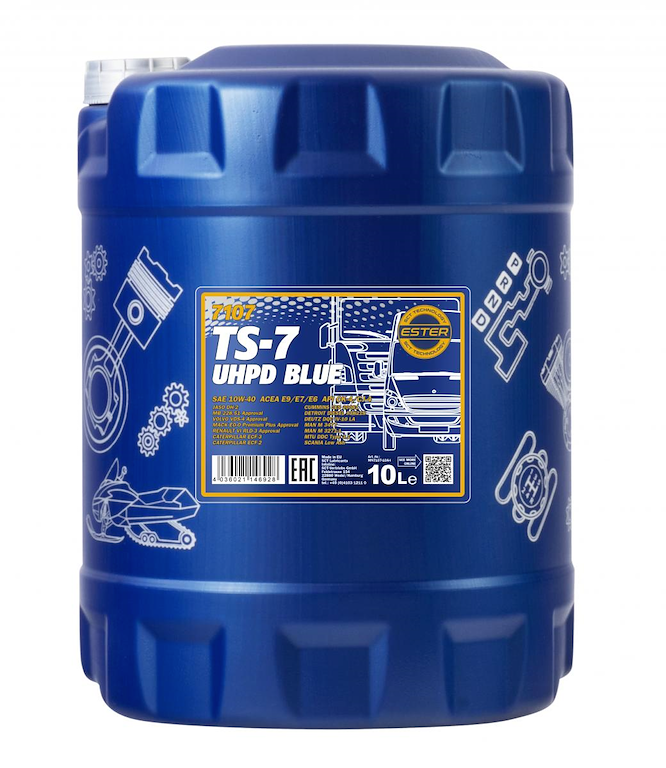 Kamionsko ulje Mannol TS-7 UHPD SAE 10W40 BLUE 10L