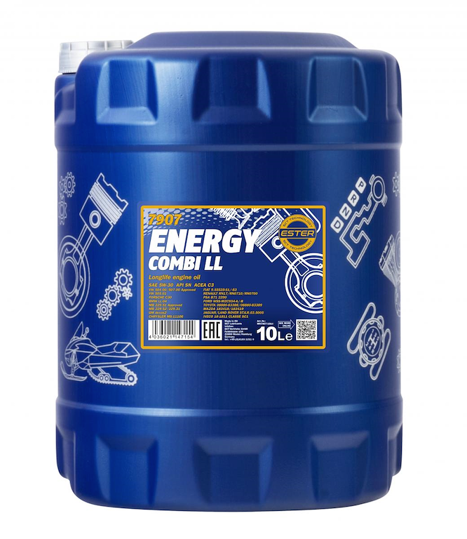 Motorno ulje Mannol ENERGY COMBI LL 5W30 10L