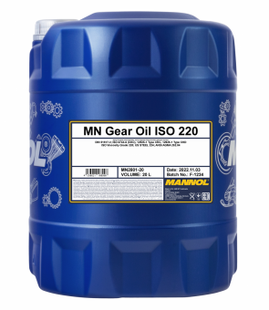 Ulje za zupčanike Mannol GEAR OIL ISO 220 20L