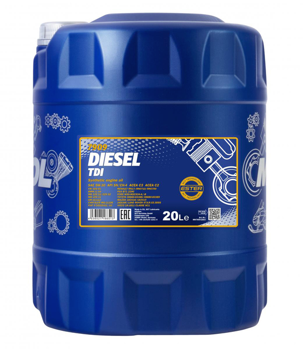 Motorno ulje Mannol DIESEL TDI 5W30 SM/CF 20L