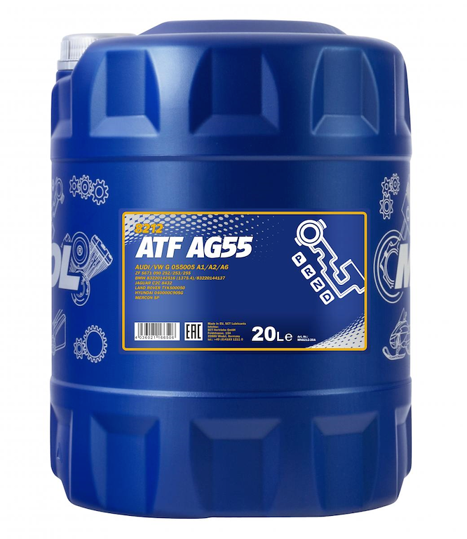 MANNOL ULJE ZA MENJAČ ATF AG55 20L