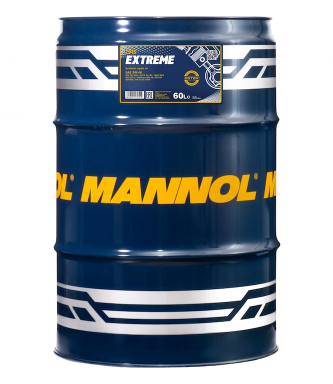 Motorno ulje Mannol EXTREME 5W40 60L