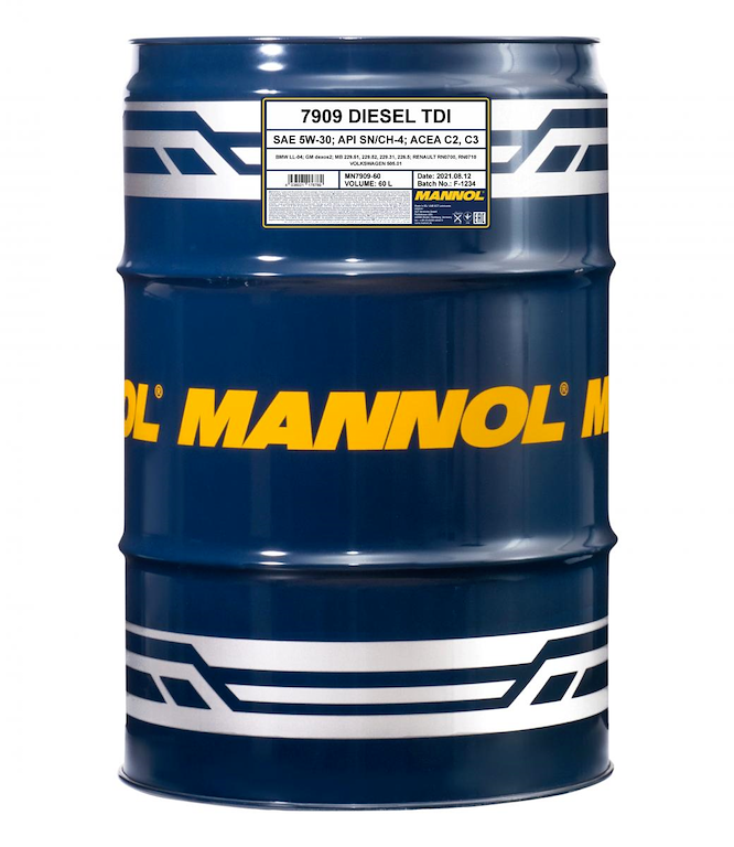Motorno ulje Mannol DIESEL TDI 5W30 SM/CF 60L