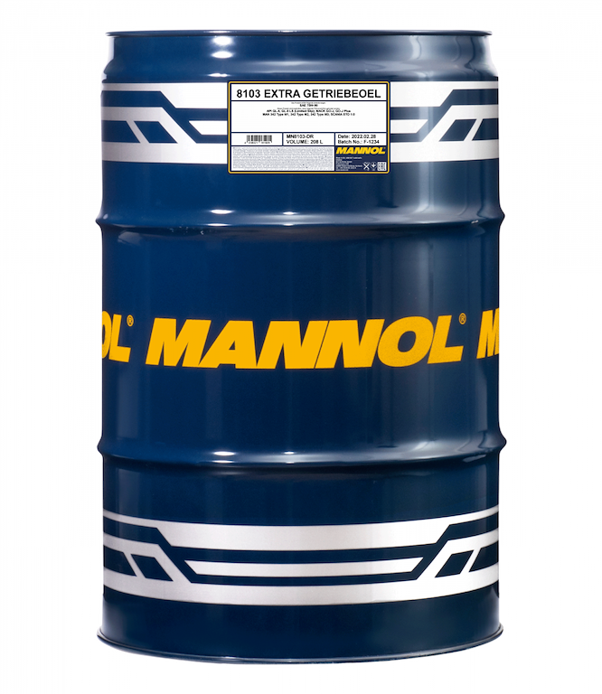Menjačko ulje Mannol EXTRA 75W90 GL-5 208L