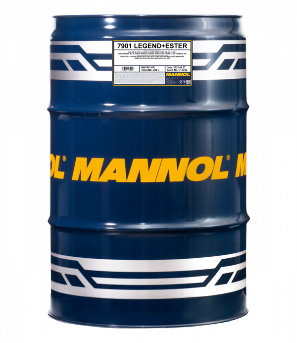 Motorno ulje Mannol LEGEND+ESTER 0W40 208L