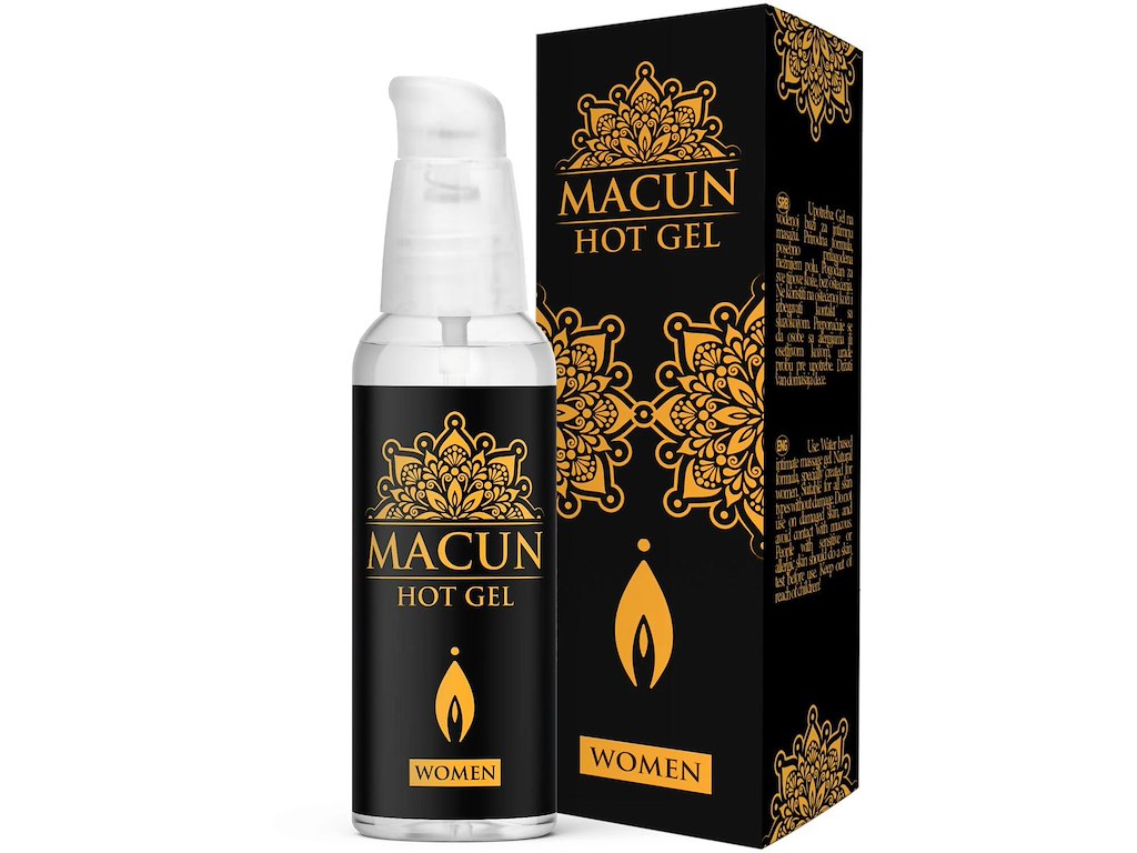 MACUN HOT GEL-intimni masažni gel za žene 50ML