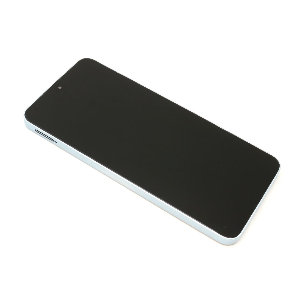 LCD displej (ekran) - Huawei Honor X8a + Touch screen + okvir silver ORG High brightness (MS)