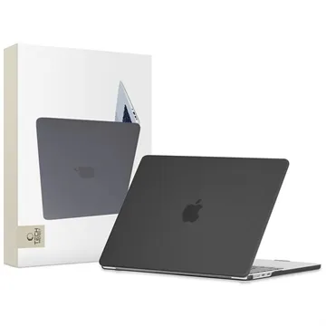 MACBOOK AIR 13" 2023/2025/2026 TECH-PROTECT SMARTSHELL CASE - MATTE BLACK