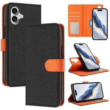 IPHONE 17 DETACHABLE WALLET CASE WITH MAGSAFE, RFID PROTECTION & HAND STRAP