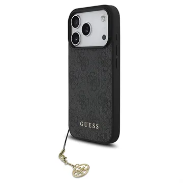 IPHONE 17 PRO GUESS 4G CHARM HYBRID CASE - MAGSAFE COMPATIBLE