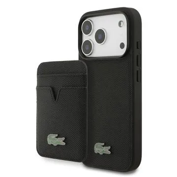 IPHONE 17 PRO LACOSTE ICONIC PETIT PIQUE MAGSAFE CASE & MAGNETIC CARD HOLDER