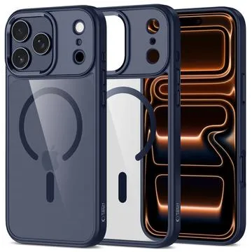 IPHONE 17 PRO TECH-PROTECT MAGMAT MASKA - MAGSAFE KOMPATIBILNA - TAMNOPLAVA / PROVIDNA