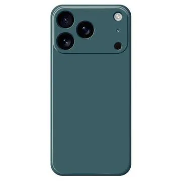 IPHONE 17 PRO SHOCKPROOF SILICONE CASE - BLACKISH GREEN