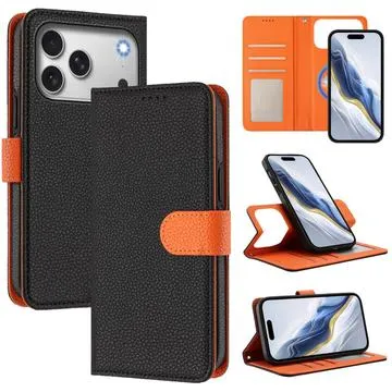 IPHONE 17 PRO MAX DETACHABLE WALLET CASE WITH MAGSAFE, RFID PROTECTION & HAND STRAP