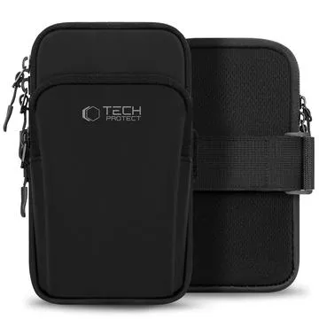 TECH-PROTECT M7 UNIVERSAL SPORT ARMBAND 6.9" - BLACK