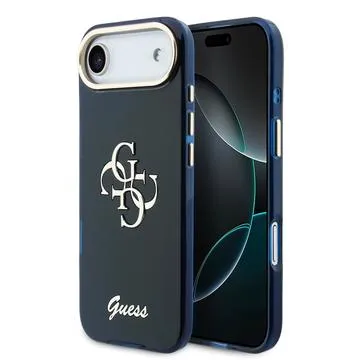 IPHONE AIR GUESS IML 4G SCRIPT METAL LOGO CASE
