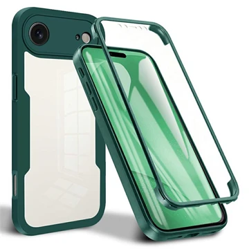 IPHONE AIR 360 PROTECTION SERIES CASE - GREEN / CLEAR