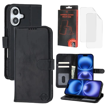 IPHONE 16 MYTPHONE CARDMATE LEATHER WALLET CASE