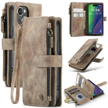 IPHONE 16 CASEME C30 MULTIFUNKCIONALNA FUTROLA-NOVČANIK - BRAON