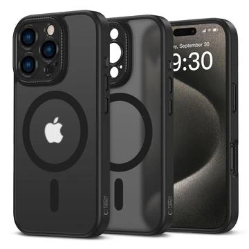 IPHONE 16 PRO TECH-PROTECT MAGCAM CASE - MAGSAFE COMPATIBLE - MATTE BLACK
