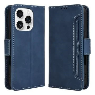 IPHONE 16 PRO CARDHOLDER WALLET CASE - BLUE