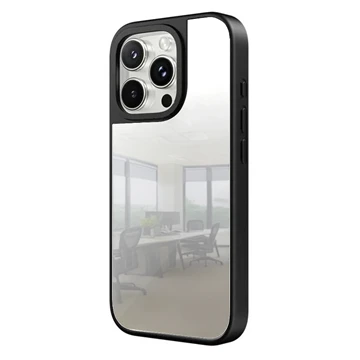 IPHONE 16 PRO MAX MIRROR CASE - MAGSAFE COMPATIBLE - BLACK