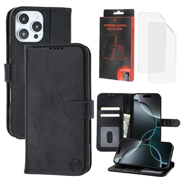 IPHONE 16 PRO MAX MYTPHONE CARDMATE LEATHER WALLET CASE