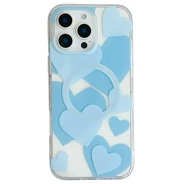 IPHONE 16 PRO MAX PURE LOVE MAGNETIC HYBRID CASE - BLUE