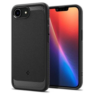 IPHONE 16E/17E SPIGEN RUGGED ARMOR MAG TPU MASKA - CRNA