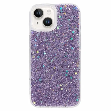 IPHONE 15 GLITTER FLAKES TPU MASKA