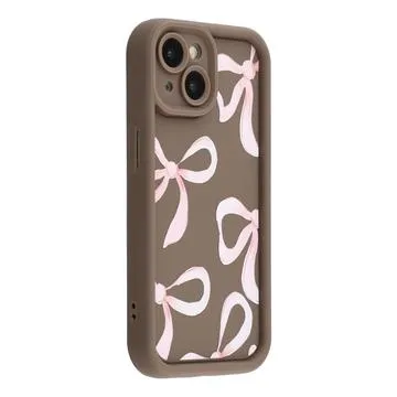 IPHONE 15 PLUS STYLISH SHOCKPROOF TPU CASE WITH RAISED EDGES