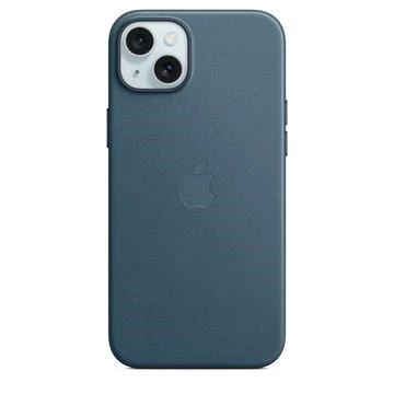 IPHONE 15 PLUS APPLE FINEWOVEN CASE WITH MAGSAFE MT4D3ZM/A (OPEN-BOX SATISFACTORY) - PACIFIC BLUE