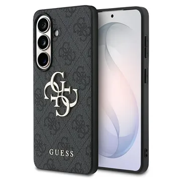 SAMSUNG GALAXY S26 GUESS 4G BIG METAL LOGO HIBRIDNA MASKA - SIVA