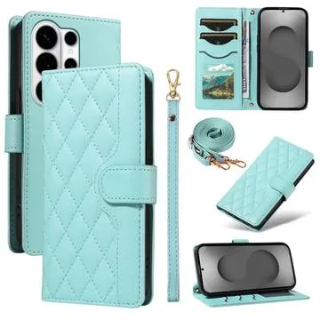 SAMSUNG GALAXY S26 ULTRA LUXURY QUILTED WALLET CASE