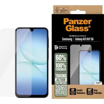 SAMSUNG GALAXY A17 PANZERGLASS ULTRA-WIDE FIT EASYALIGNER ZAŠTITNO STAKLO - PROVIDNO