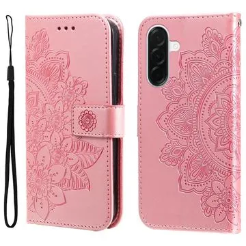SAMSUNG GALAXY A37 MANDALA SERIES FUTROLA-NOVČANIK - ROZE