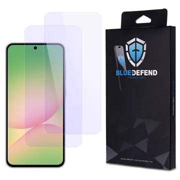 SAMSUNG GALAXY A57 BLUEDEFEND ANTI-BLUE LIGHT TEMPERED GLASS SCREEN PROTECTOR - 2 PCS.