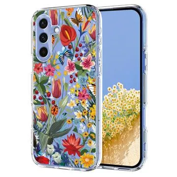 SAMSUNG GALAXY A57 FLORAL PATTERN TPU CASE - LILIES