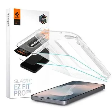 SAMSUNG GALAXY S25 FE SPIGEN GLAS.TR EZ FIT PRO TEMPERED GLASS SCREEN PROTECTOR - 2 PCS. - CLEAR