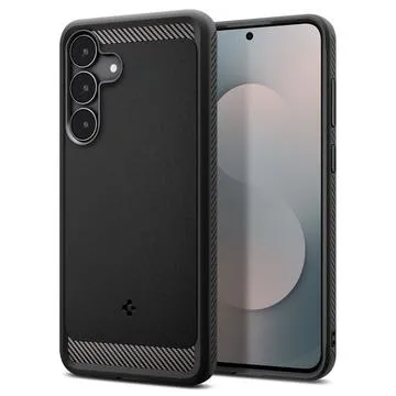 SAMSUNG GALAXY S25 FE SPIGEN RUGGED ARMOR TPU CASE - BLACK