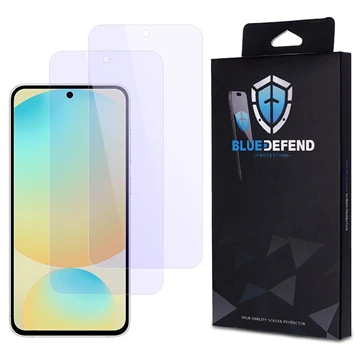 SAMSUNG GALAXY S25 FE BLUEDEFEND ANTI-BLUE LIGHT TEMPERED GLASS SCREEN PROTECTOR - 2 PCS.