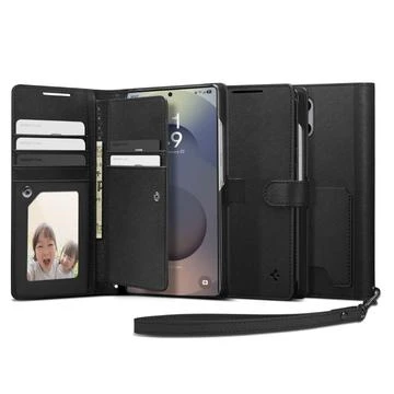 SAMSUNG GALAXY S25 ULTRA SPIGEN WALLET S CASE - BLACK