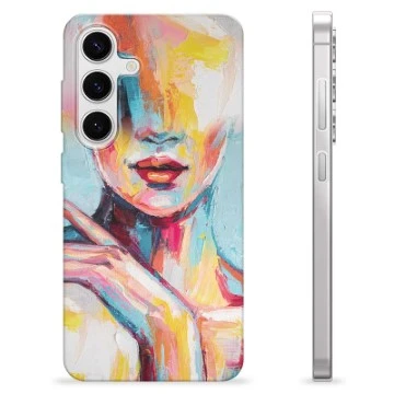 SAMSUNG GALAXY S24 TPU MASKA - APSTRAKTNI PORTRET