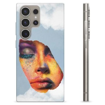 SAMSUNG GALAXY S24 ULTRA TPU MASKA - FACE PAINT