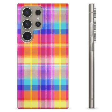 SAMSUNG GALAXY S24 ULTRA TPU MASKA - FLANEL KOŠULJA