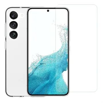 SAII 2-U-1 SAMSUNG GALAXY S23 5G TPU MASKA & ZAŠTITNO KALJENO STAKLO - 9H