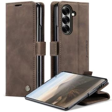 SAMSUNG GALAXY Z FOLD7 CASEME 013 SERIJA FUTROLA-NOVČANIK - BOJA KAFE